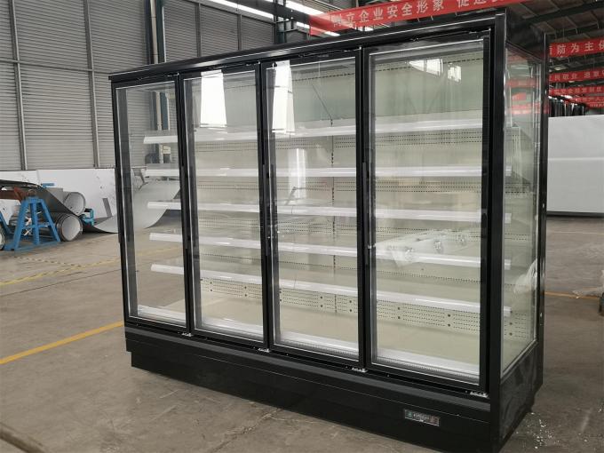 Double Glazed Glass Door Multideck Display Fridge Refrigerated ...