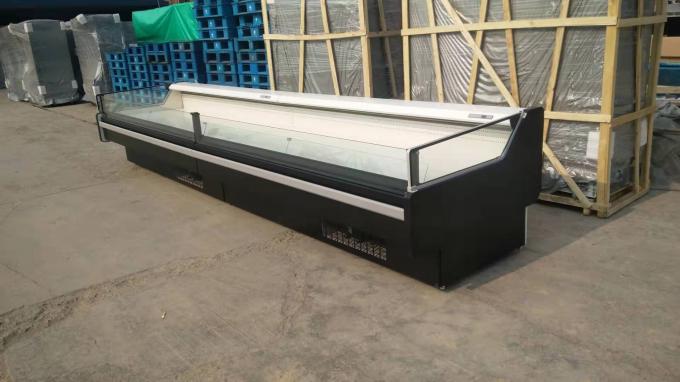 Open Top Refrigerated Deli Display Fridge Long Durability Easy To Clean