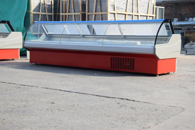 Built In Curved Front Glass Prestige Deli Display Fridge 2500mm