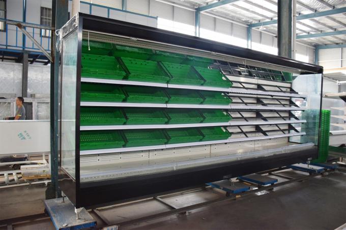 3750mm Multideck Open Chiller Display With Fruit And Veg Baskets