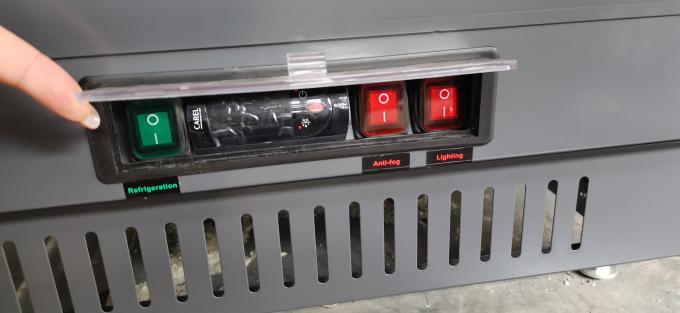 Glass 5 Doors Multideck Freezers And Chillers With EC Fan Motor