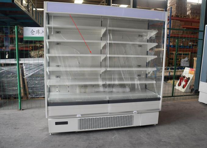 R290 Open Chiller Cabinet With Top CANOPY Height 2000mm Series Plug In Type