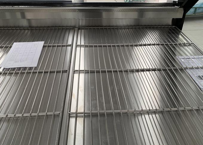 R290 Static Cooling Serve Over Counter Fridge With Lift Up Straight ...