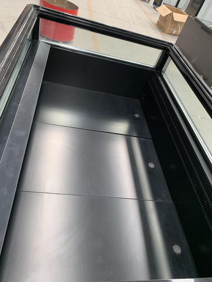 High Quality Self Contained Dual Temp Island Open Display Case ...