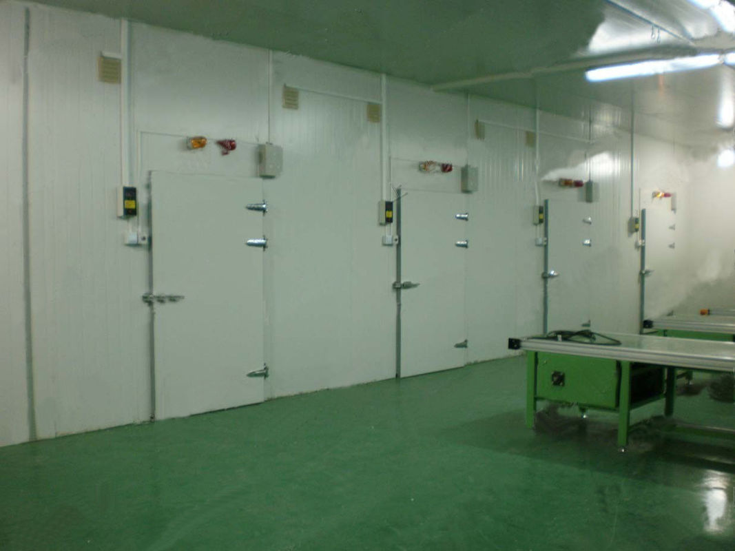 Fresh Meat Fish Storage Cold Room Modular Assembly With Compressor ...