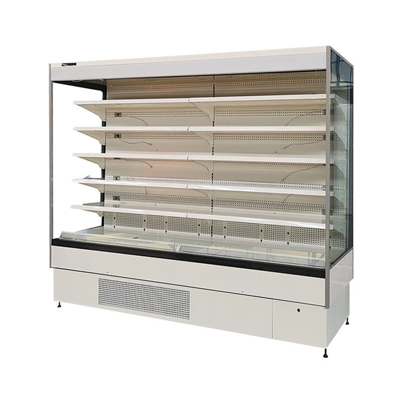Plug In Open Display Fridge Cooler With 4 Layers Adjustable Shelf for ...