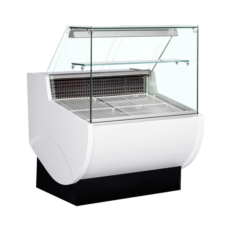 Slim Design Deli Display Fridge Refrigerated Meat Showcase Counter With ...