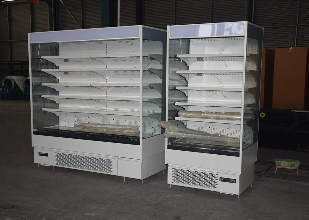 R290 Open Chiller Cabinet With Top CANOPY Height 2000mm Series Plug In Type