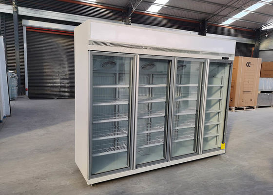 Wholesale Integral Heavy Duty Commercial Freezers R290 Four Door ...
