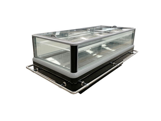 Supermarket Chest Freezer With Top-Sliding Glass Door And An Ultra ...