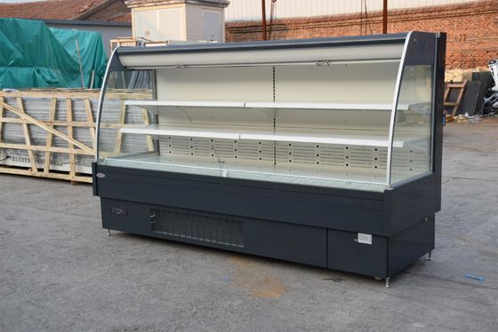 3 Tier Semi Multideck Refrigerated Showcase With 3 Layers Adjustable ...
